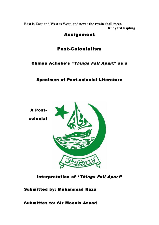 Postcolonialism | DOC