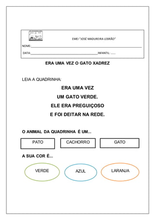 sequencia-didatica-o-gato-xadrez-atividades | DOCX