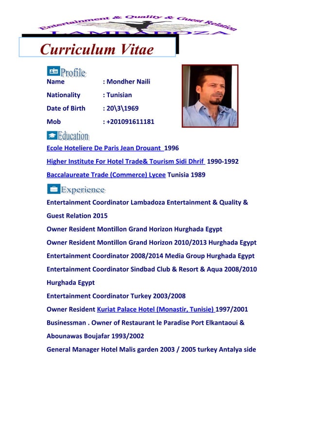 LAST CV GINO 2 ready | PDF