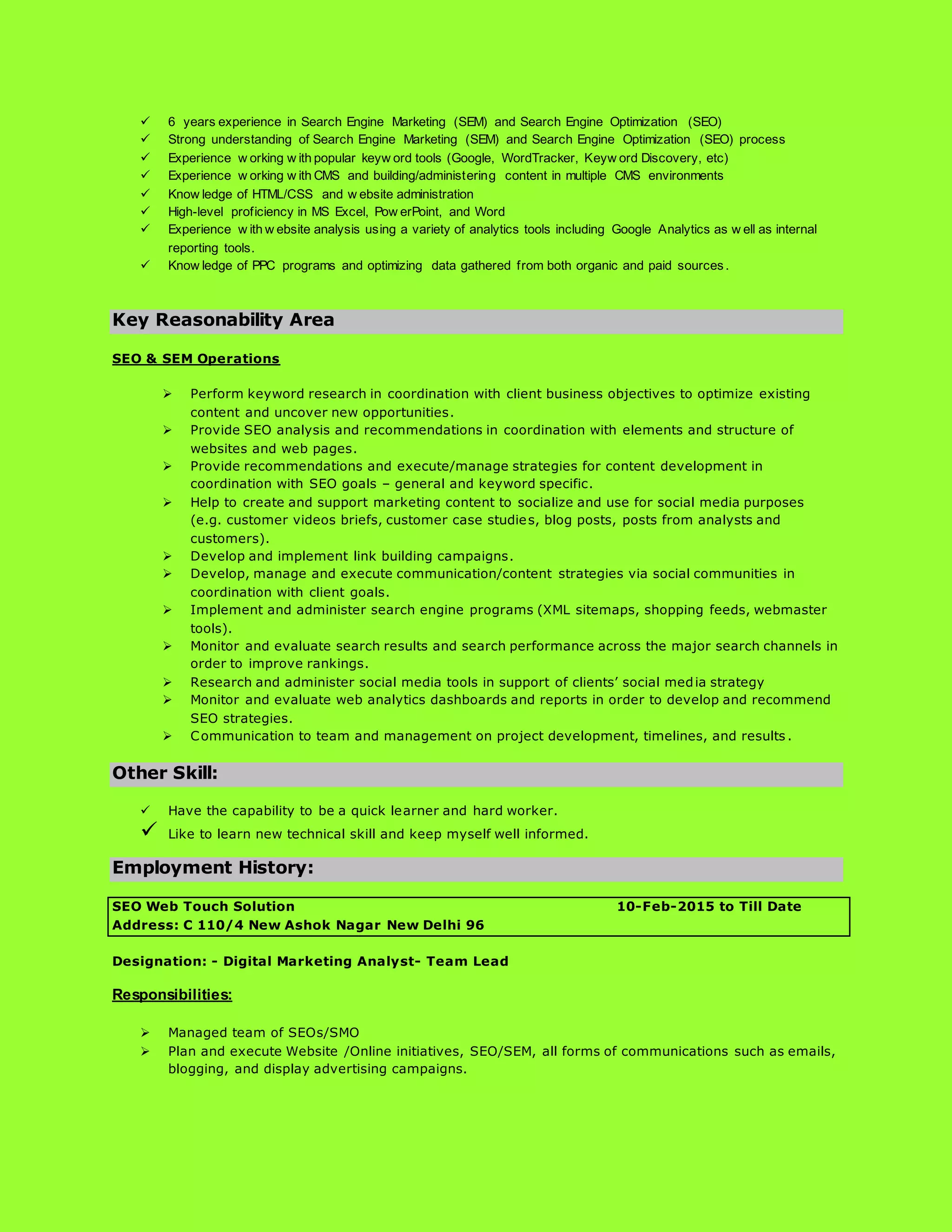 Jagat Bahadur PROJECT PORTFOLIO | DOCX | Search | Internet