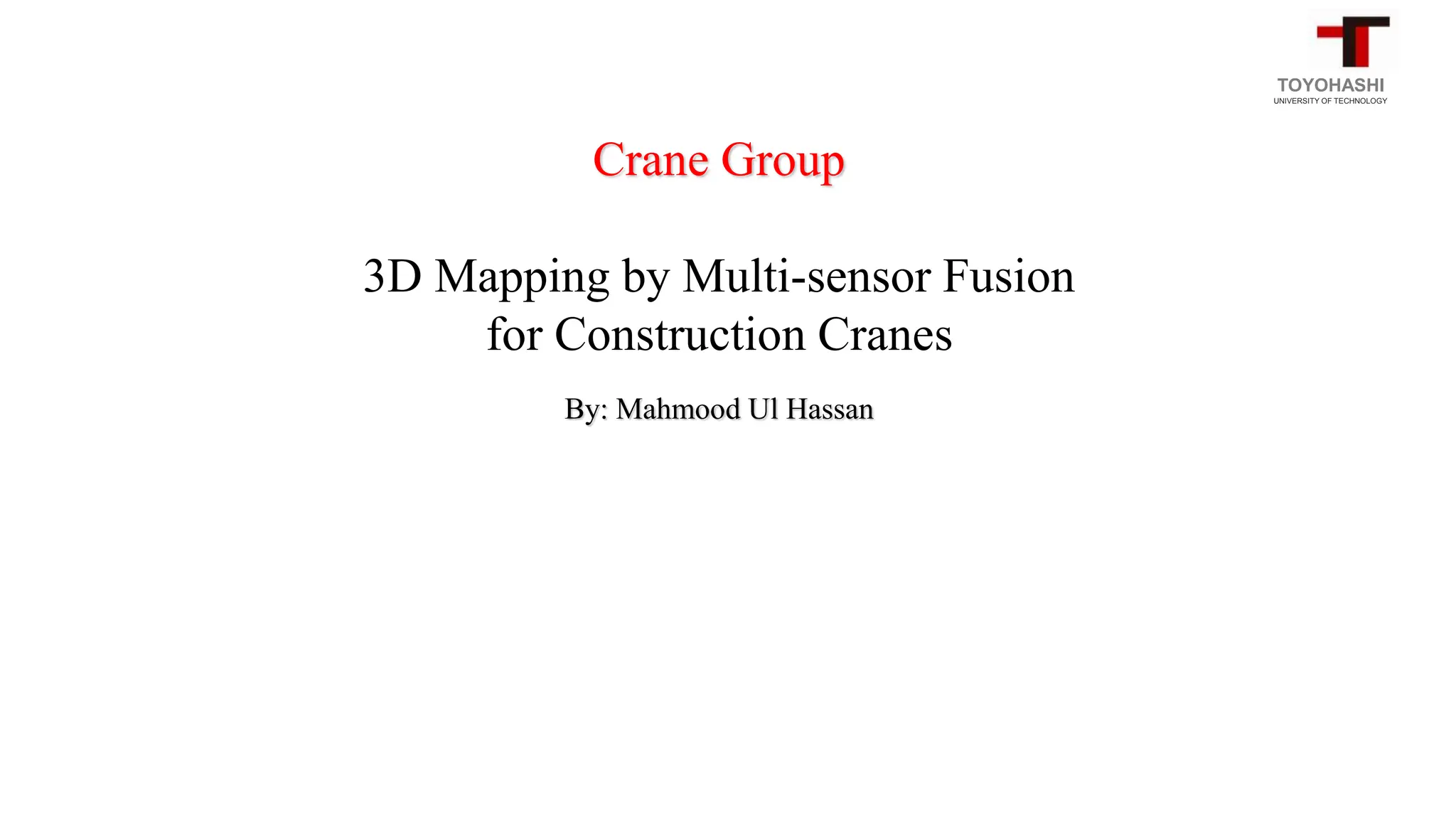 Sensor Fusion Techniques for Building Maps for Robots | PPTX