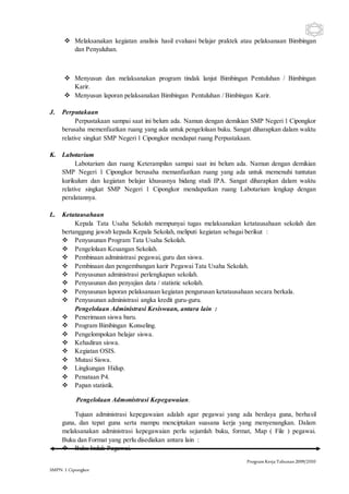 24456537 contoh-program-kerja-sekolah | DOCX