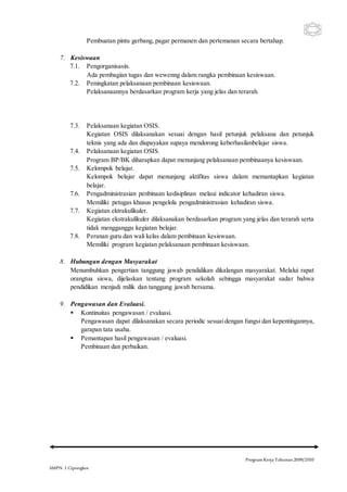 24456537 contoh-program-kerja-sekolah | DOCX