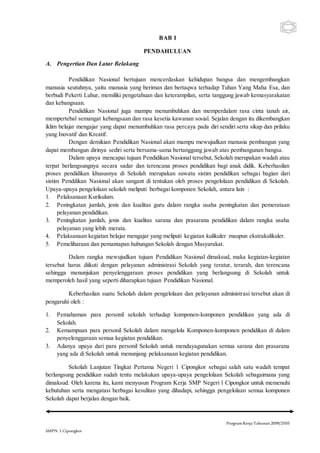 24456537 contoh-program-kerja-sekolah | DOCX