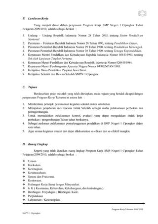 24456537 contoh-program-kerja-sekolah | DOCX