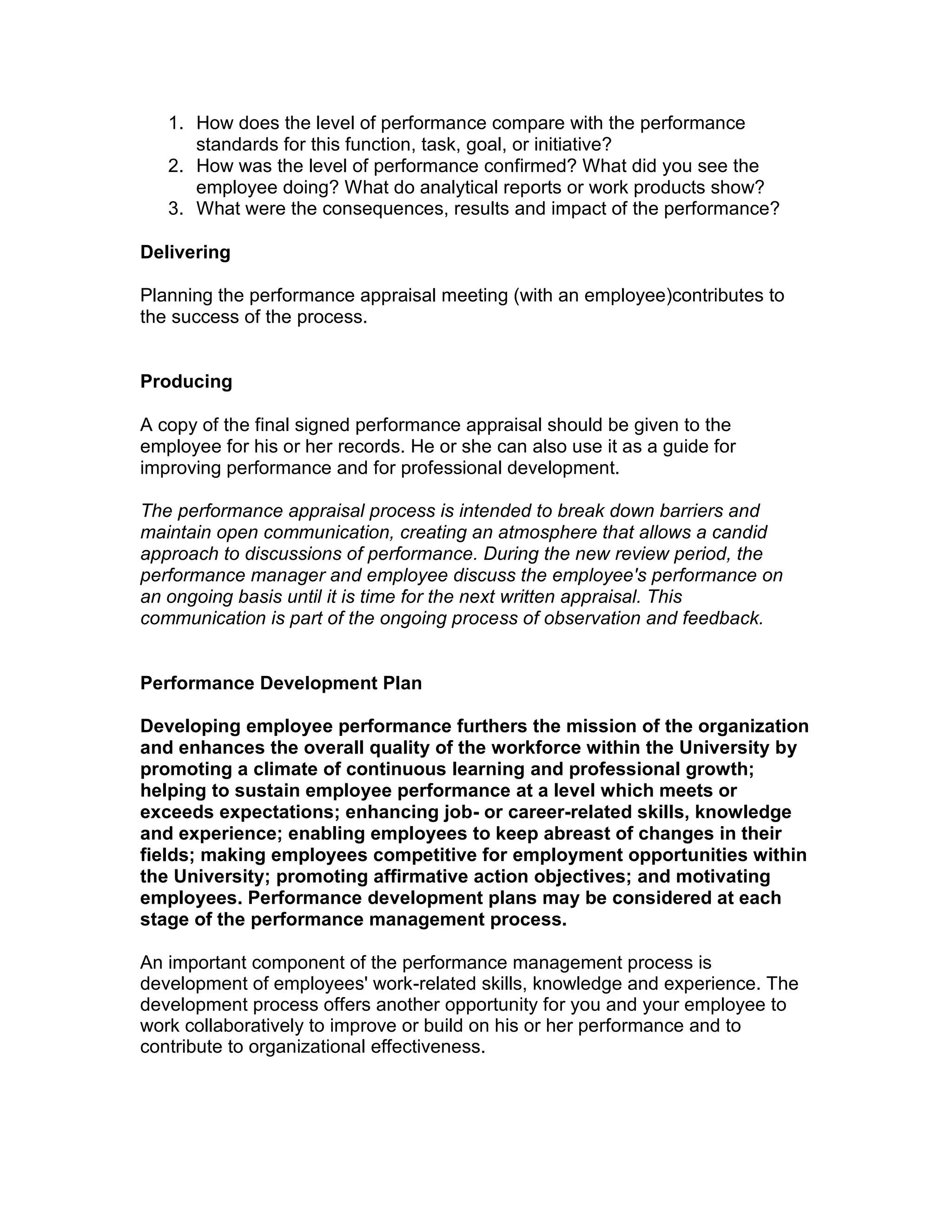 What Is Performance Management System Pdf