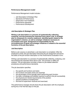 What Is Performance Management System | PDF