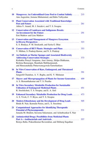 Conservation And Sustainable Utilization Of Bioresources Swapna ...