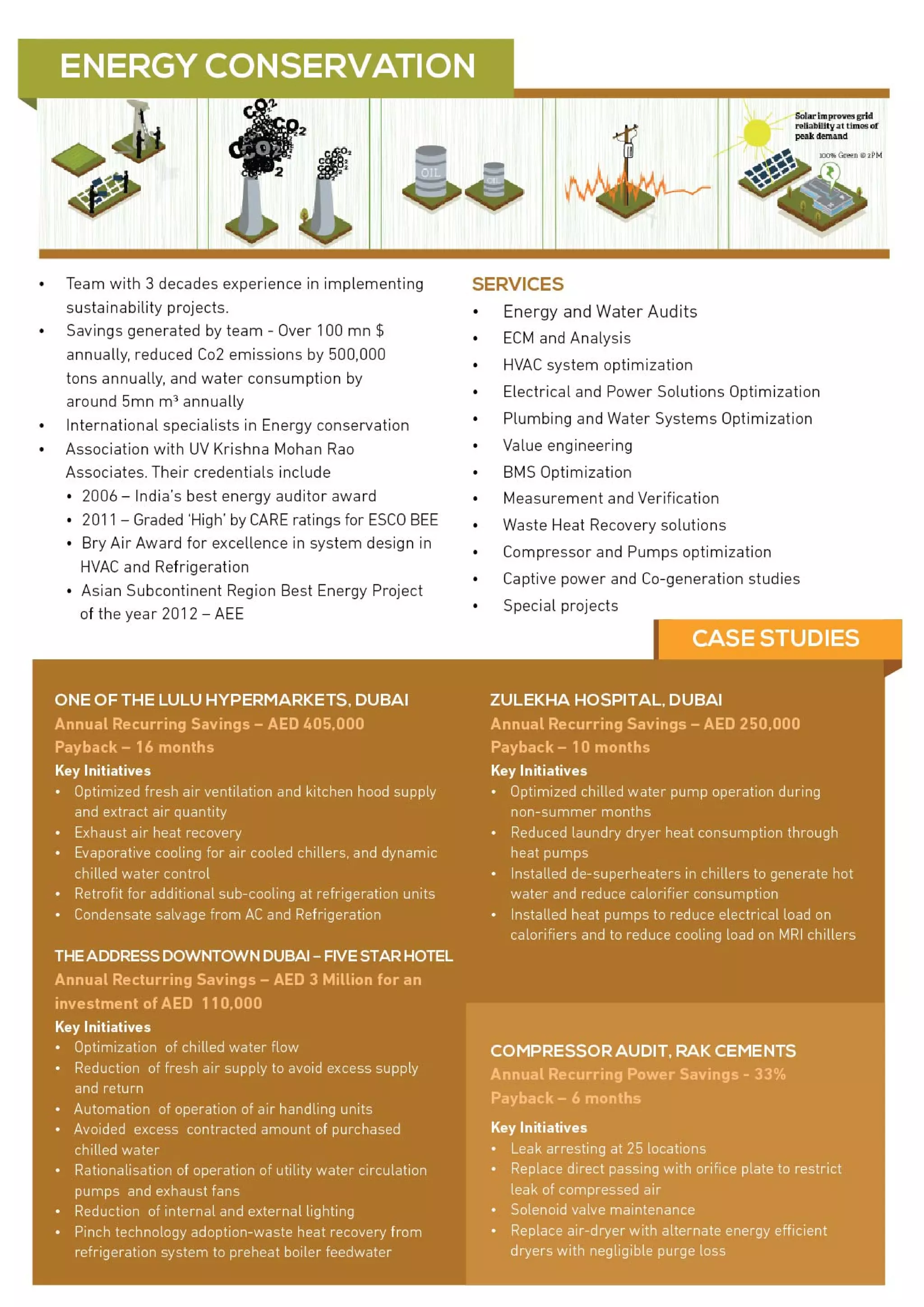 SES - Brochure - Energy Conservation | PDF