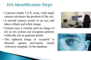 IRIS &RETINAL SCANNING PPT | PPT