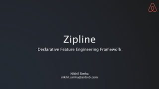 Zipline - A Declarative Feature Engineering Framework | PDF | Databases | Computer Software and ...