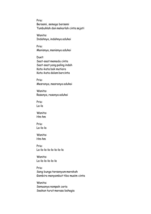 Lirik Lagu Rhoma Irama LENGKAP A-Z (260+ Lagu) | DOCX