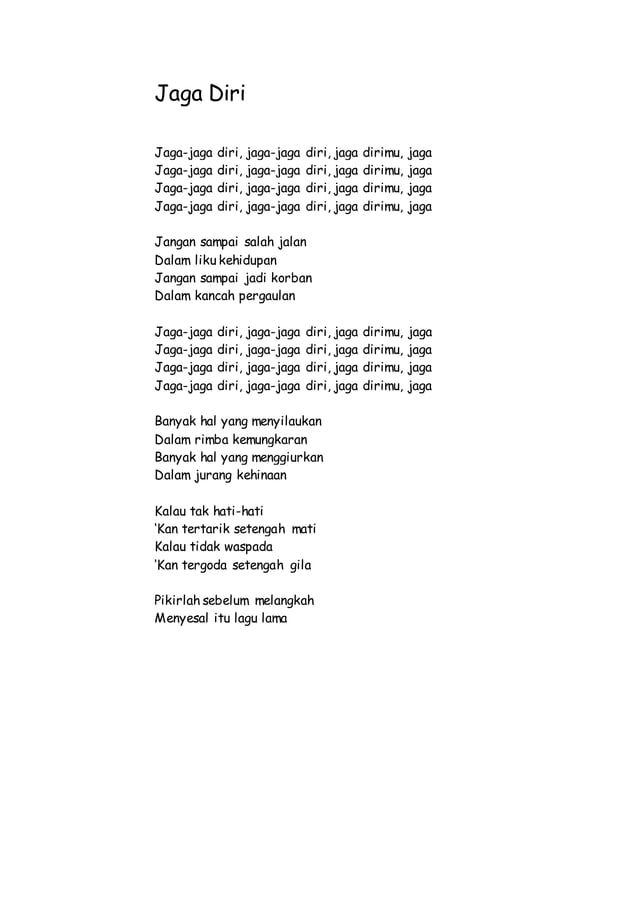 Lirik Lagu Rhoma Irama LENGKAP A-Z (260+ Lagu) | DOCX