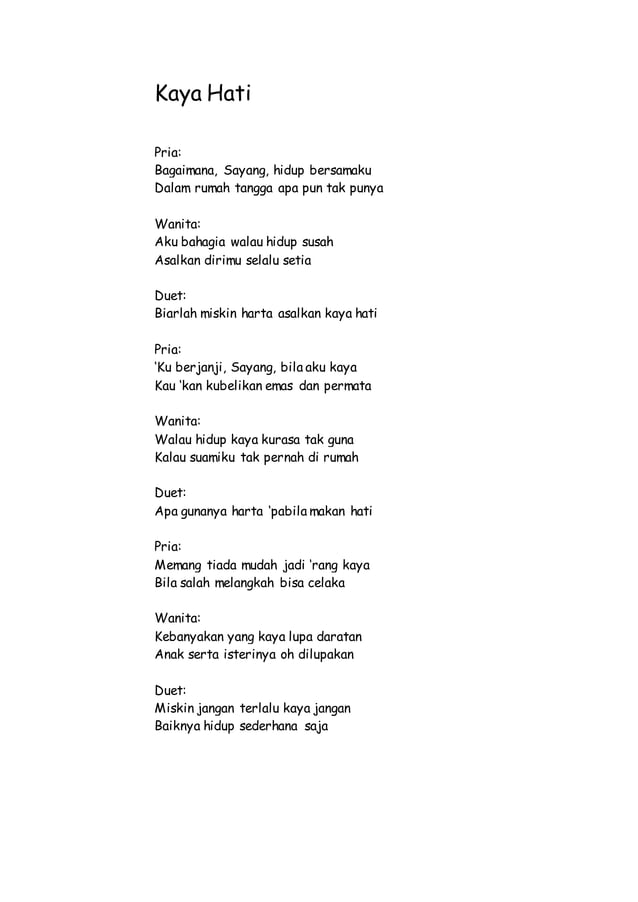 Lirik Lagu Rhoma Irama LENGKAP A-Z (260+ Lagu) | DOCX
