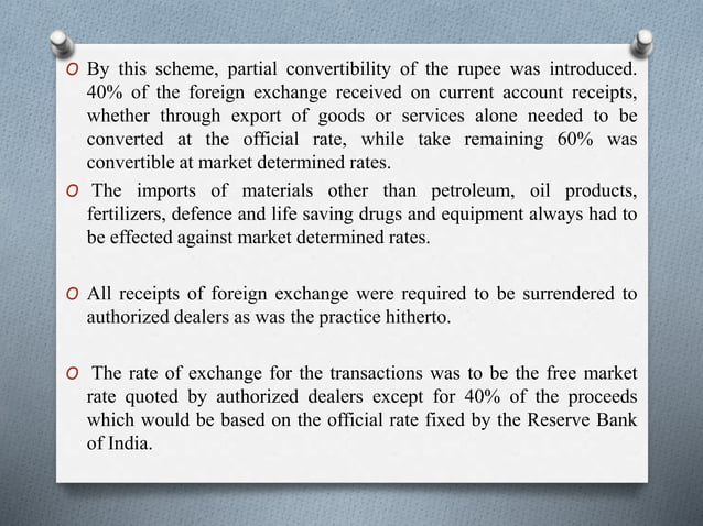 LERMS liberalized exchange rate management system | PPTX | Stocks and ...