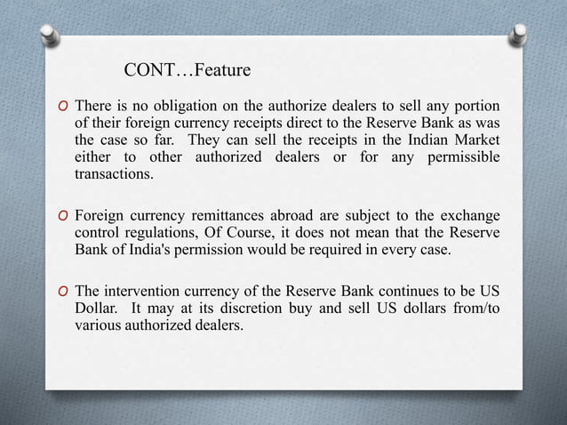 LERMS liberalized exchange rate management system | PPTX | Stocks and ...