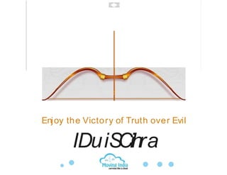 Enjoy the victory of truth over evil | PPT