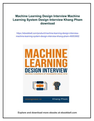 Machine Learning Design Interview Machine Learning System Design ...