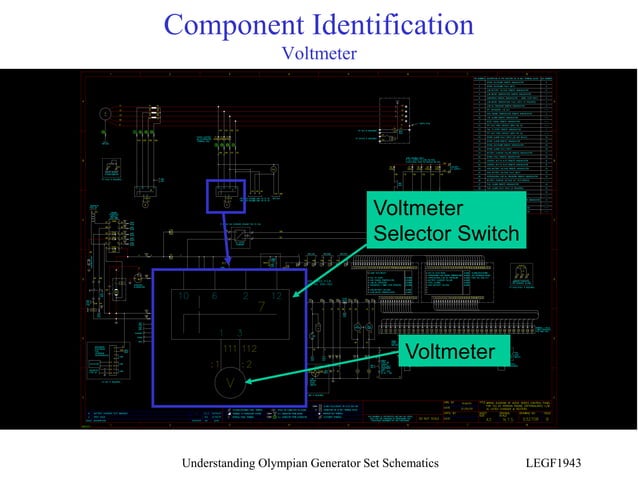 Understanding Olympian Generator Set Schematics | PDF
