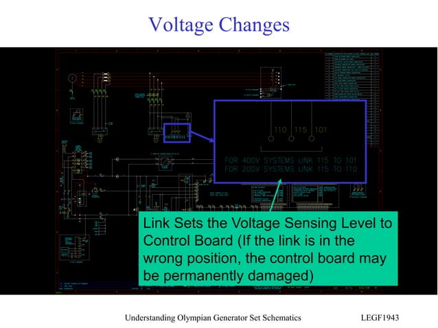 Understanding Olympian Generator Set Schematics | PDF