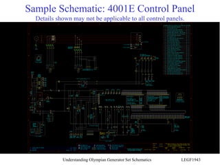 Understanding Olympian Generator Set Schematics | PDF