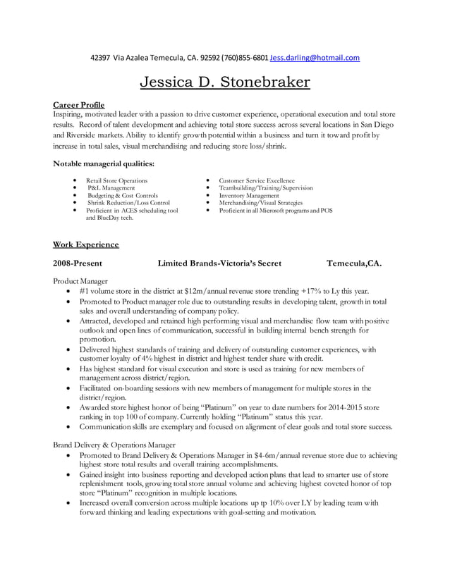 Jessica Resume 2015 | DOCX