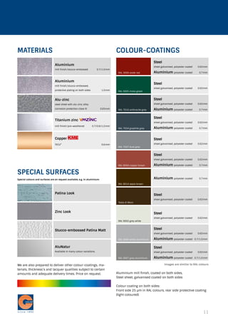 R-MER Metal Roofing Systems - System at a glance | PDF