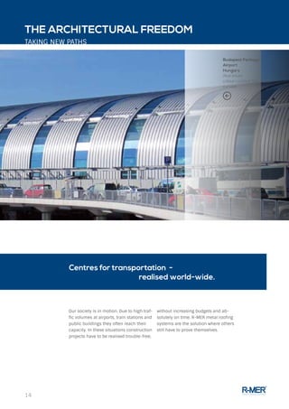 R-MER Metal Roofing Systems - System at a glance | PDF