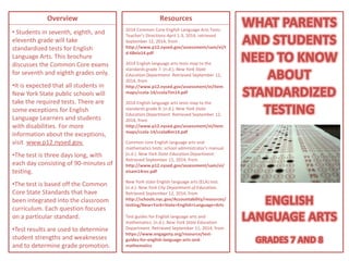 Grade 7_8 standardized test brochure | PPT
