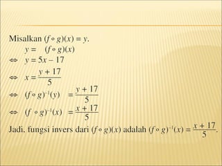 pptx matriks invers dan komposisi fungsi | PPT