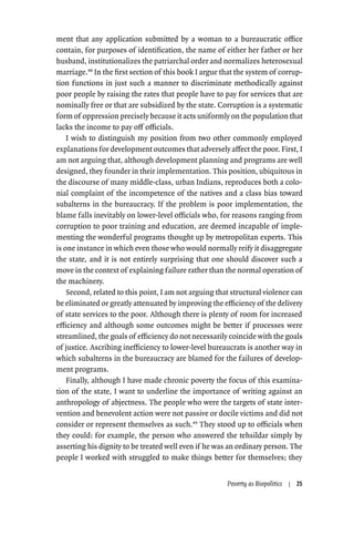 Red Tape Bureaucracy Structural Violence And Poverty In India Akhil ...