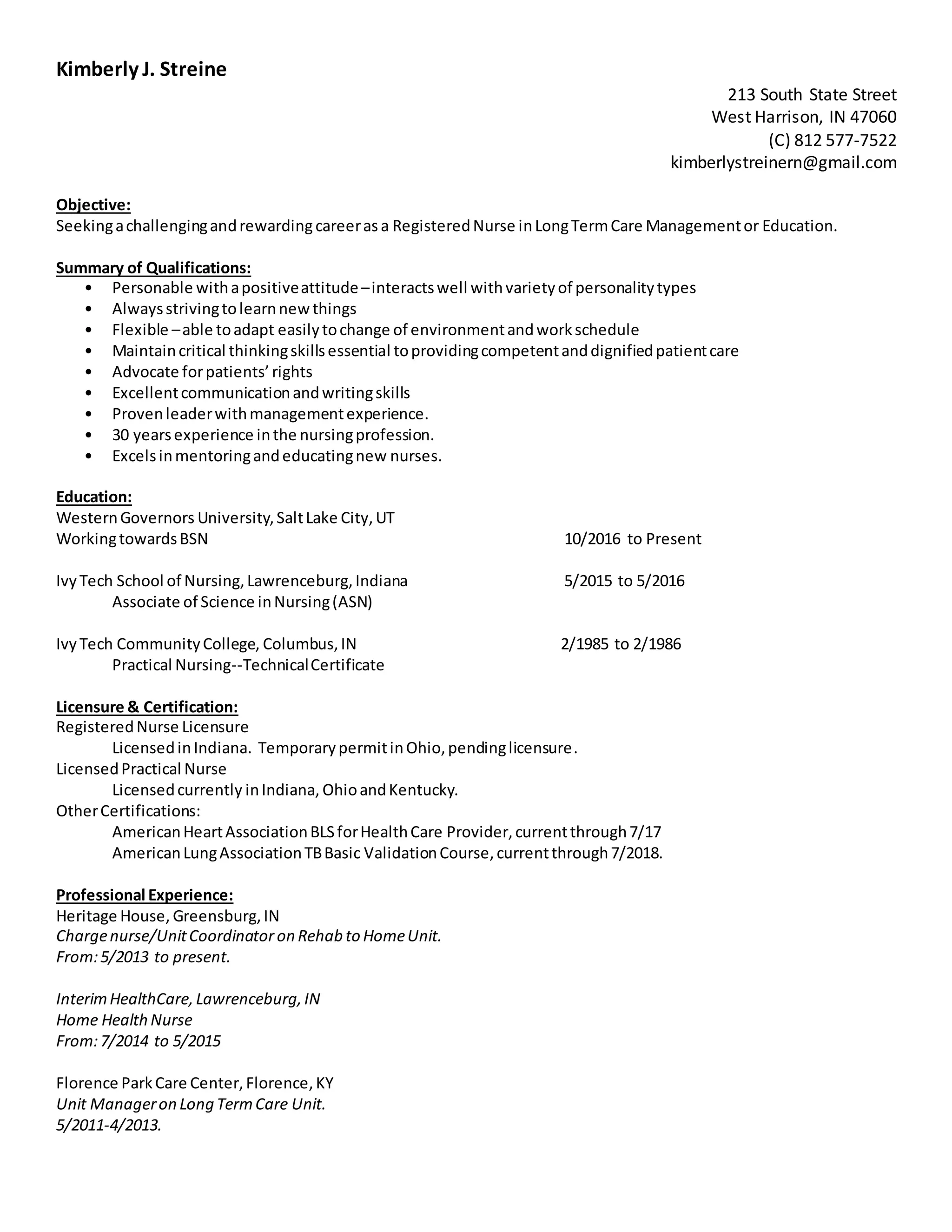 Resume Kim updated 2 | PDF