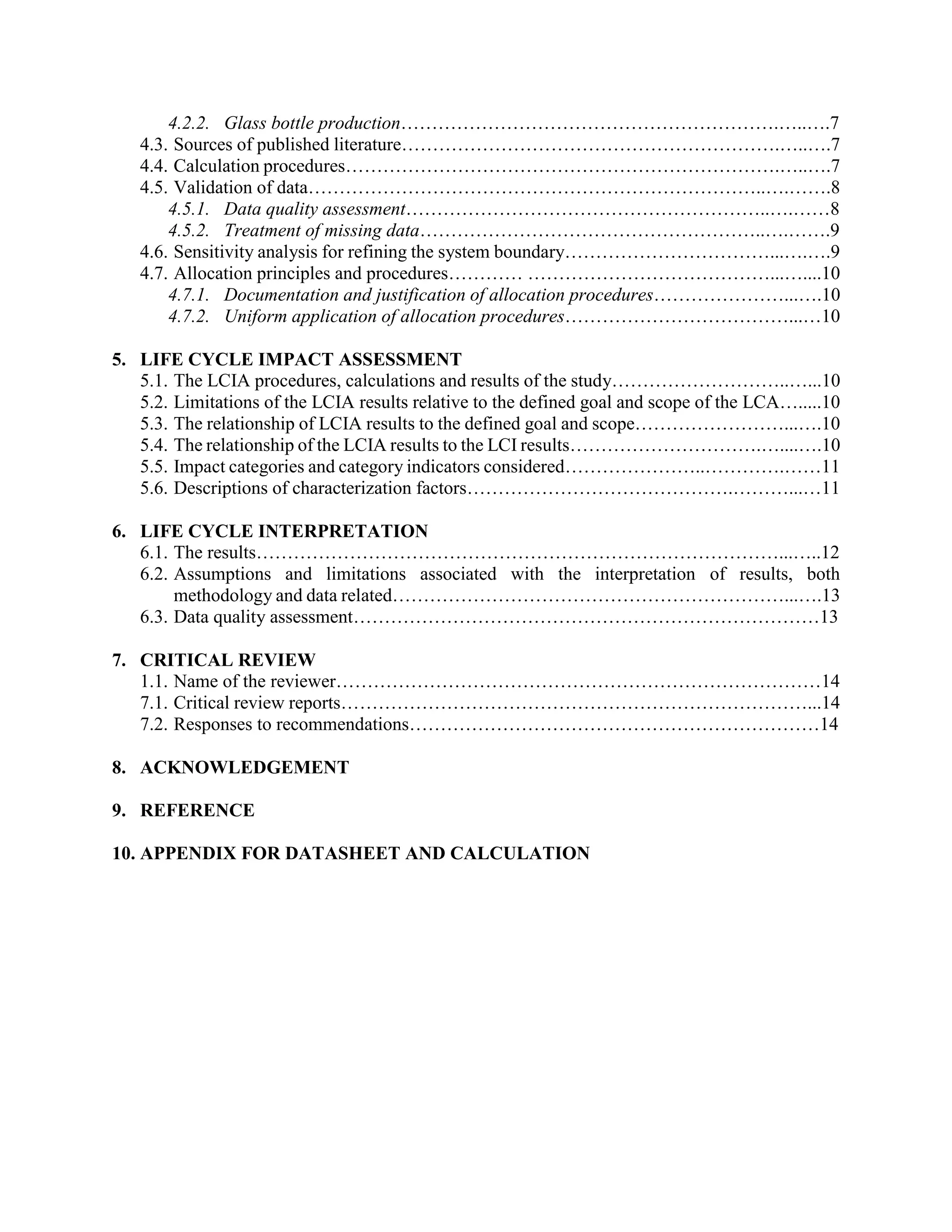 LIFE CYCLE ASSESSMENT ON ALUMINIUM CAN AND GLASS BOTTLE | PDF