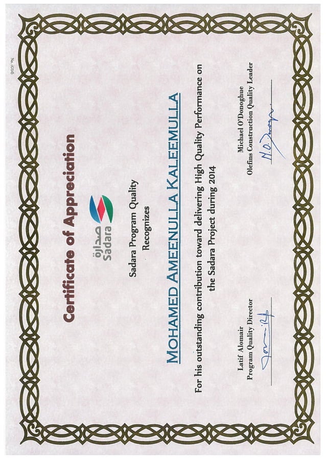 Certificate 1 | PDF