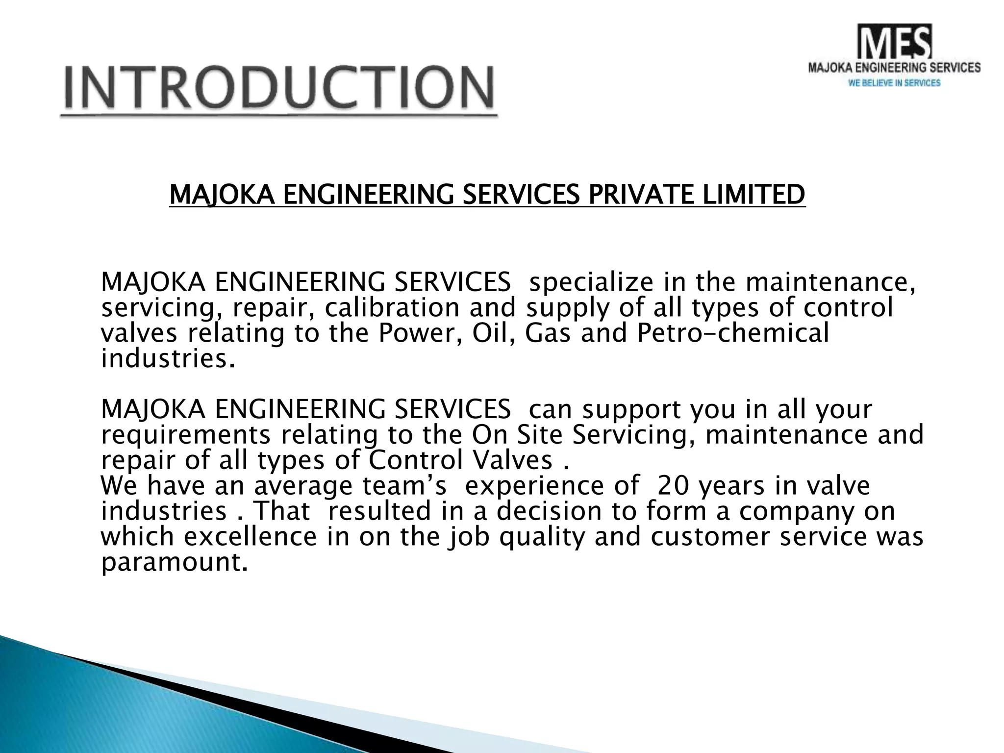 PRESENTATION OF MES | PPT