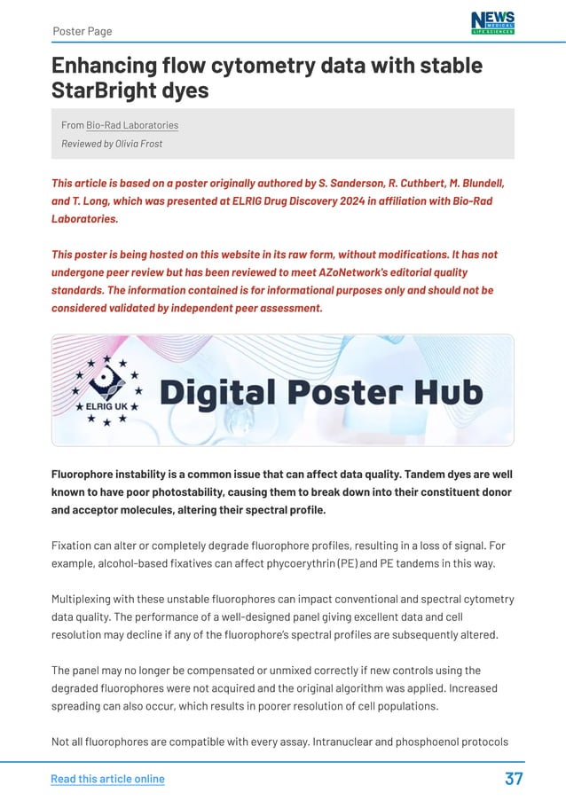 Poster Sessions: Flow Cytometry Imaging Technologies | PDF