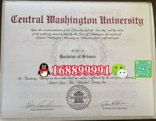 Central Washington University degree offer diploma Transcript | PDF