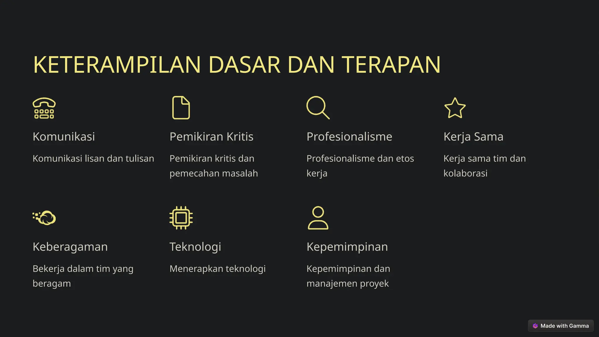 KETERAMPILAN ABAD 21 PART 1 mengenal masa lalu dan masa depan | PPT