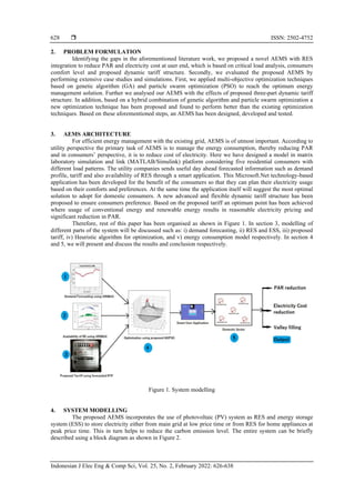 Renewable energy based dynamic tariff system for domestic load management | PDF