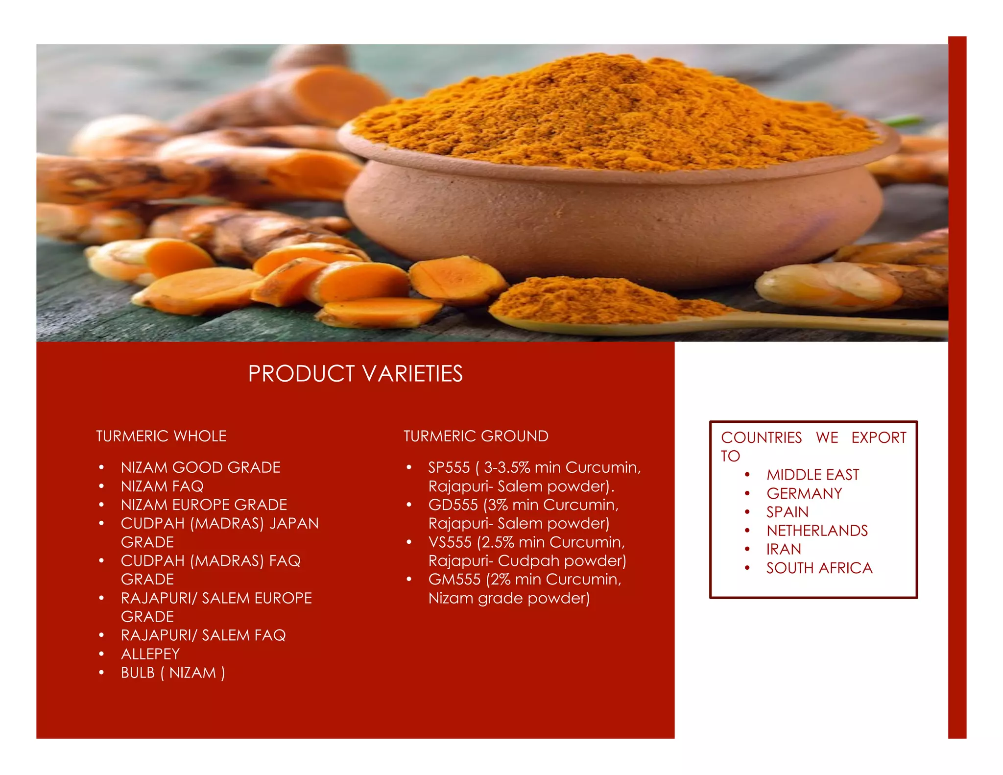 TURMERIC BROCHURE | PDF