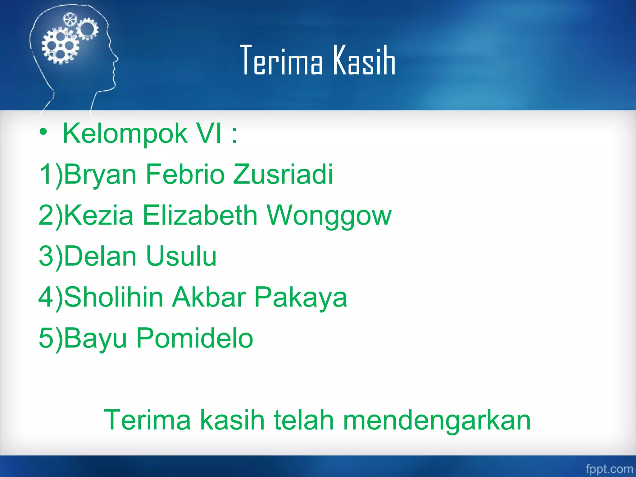 Indera Pengecapan (Lidah) | PPT