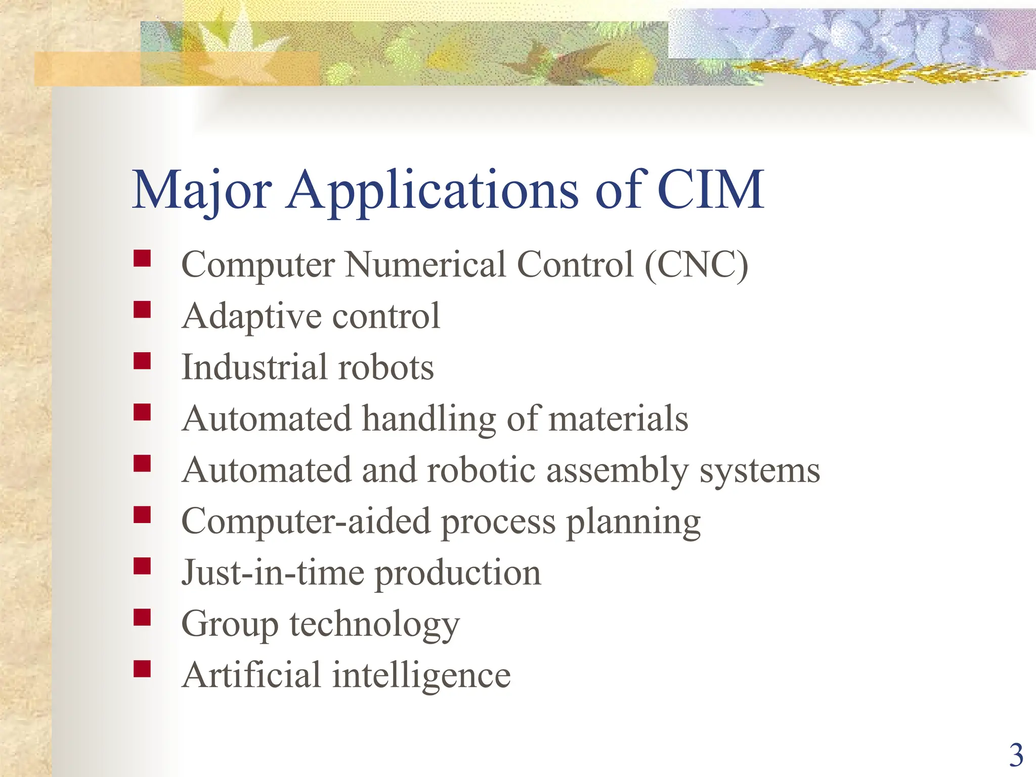 246310925-Computer-Integrated-Manufacturing-CIM.ppt