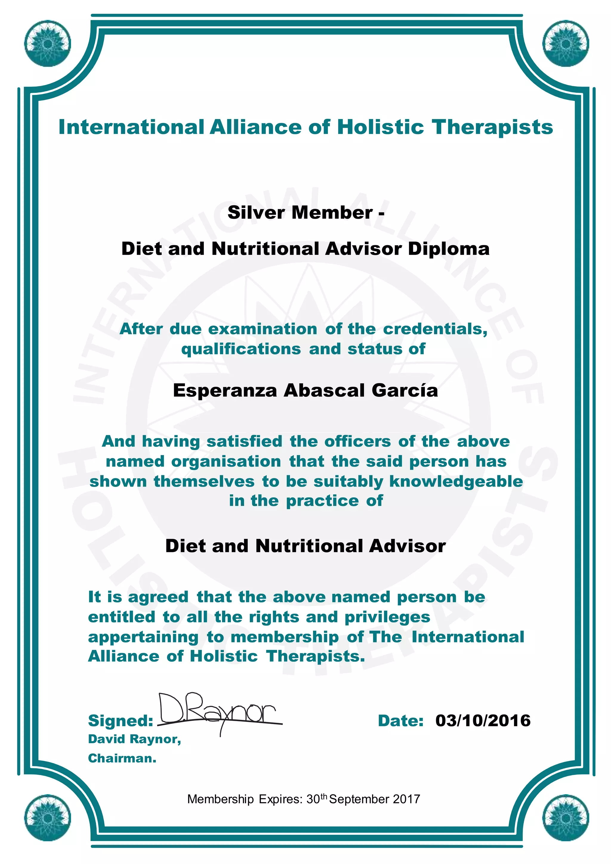 nutrition diplomas | PDF