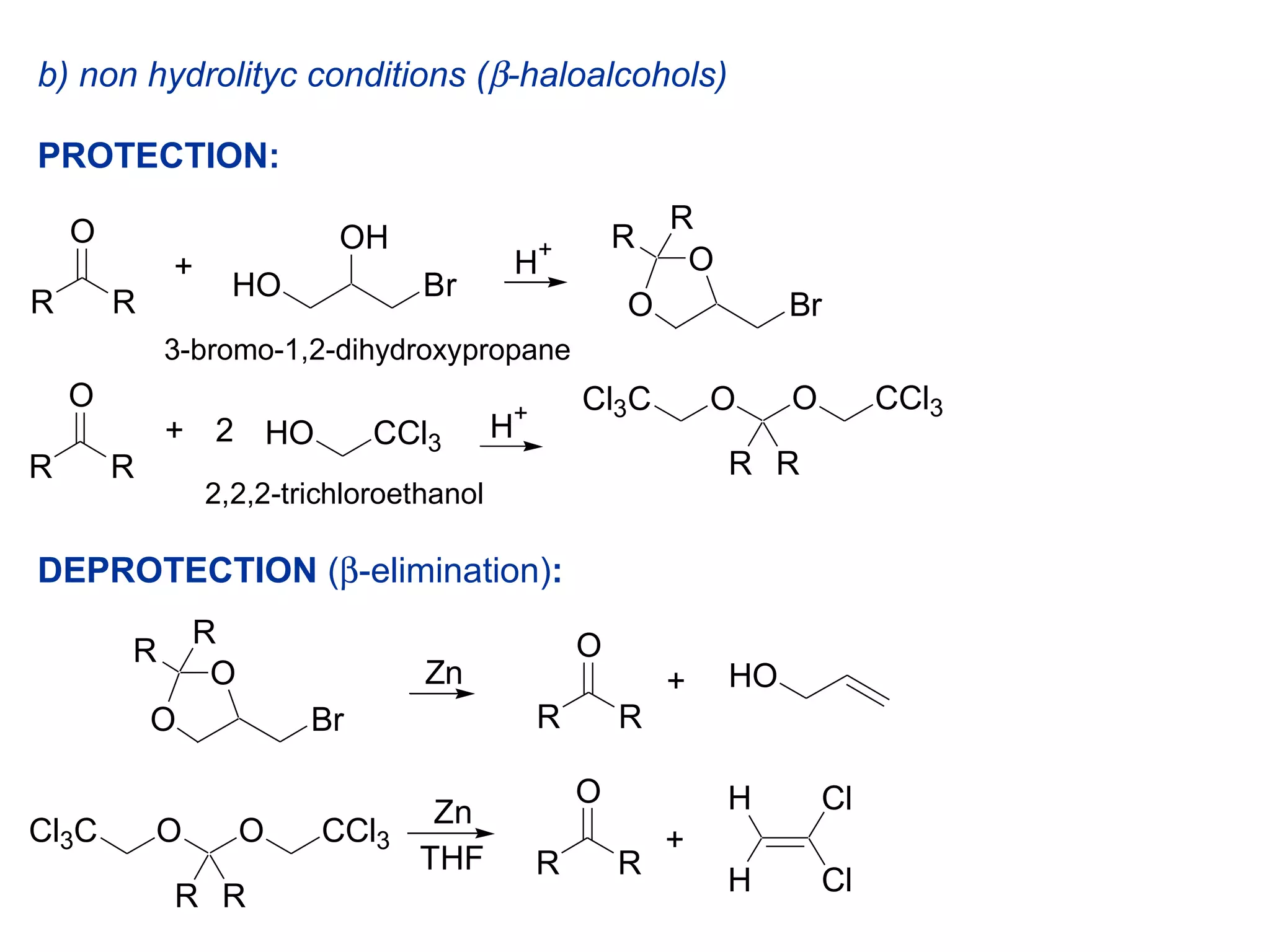 Protecting and Deprotecting groups in Organic Chemistry | PPT