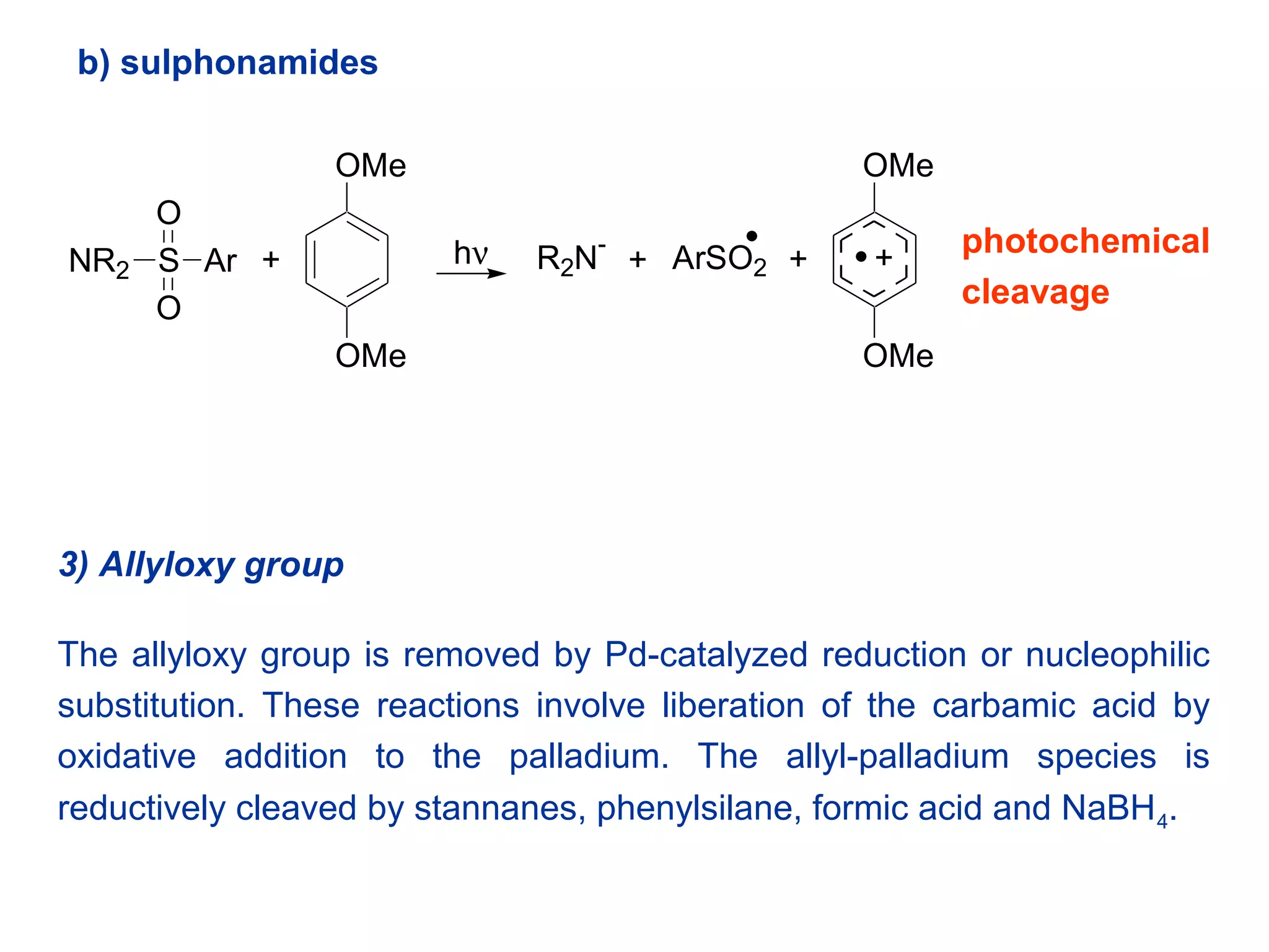 Protecting and Deprotecting groups in Organic Chemistry | PPT