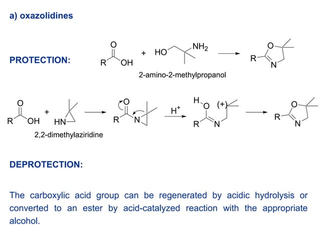 Protecting and Deprotecting groups in Organic Chemistry | PPT ...