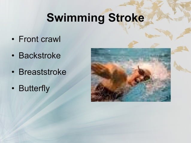 Biomechanic of Swimming | PPT