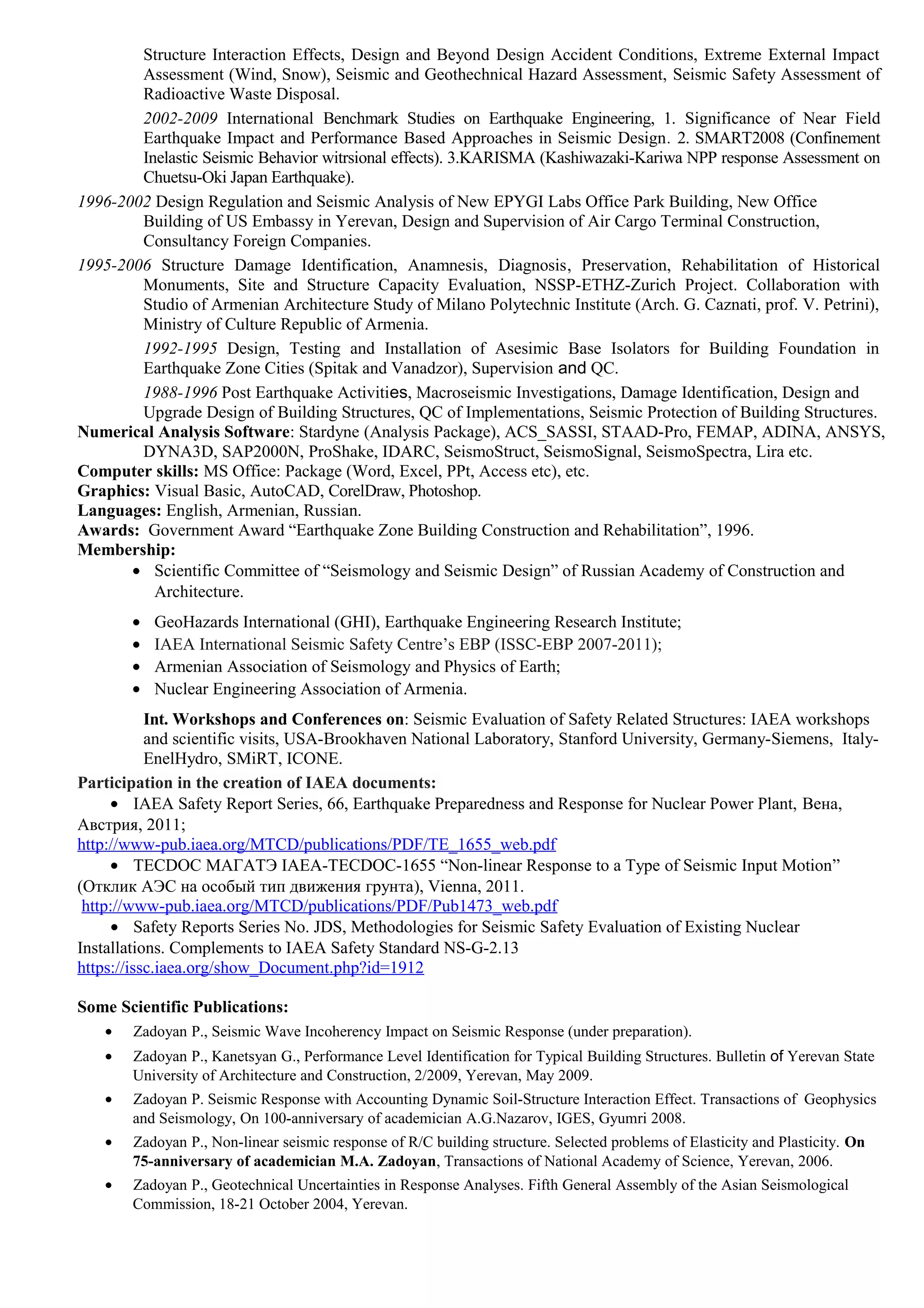 PAZ_CV_ENGL_2016 | PDF