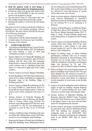 Design and Analysis of Different Shapes of 50 Storeys High Rise ...