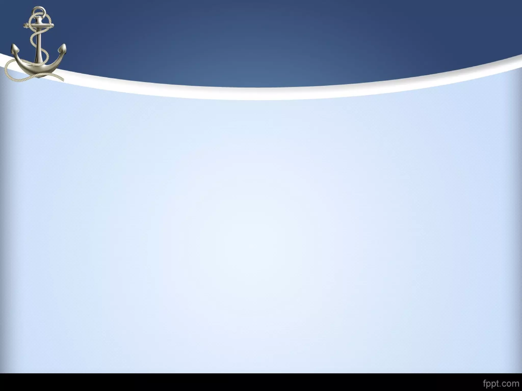 power point anchor template | PPT